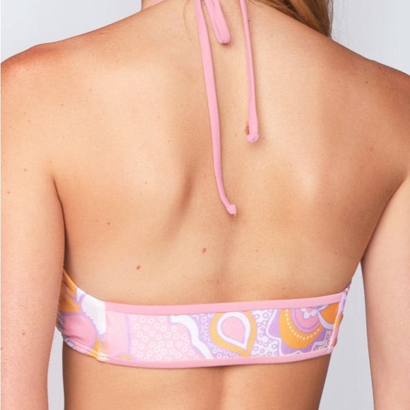 Seea | Swim | Nwt Seea Zoe Bikini Top Aria Floral Triangle Large Top | Poshmark